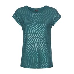 Laura Scott Rundhalsshirt in petrol | Gr.: 34
