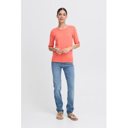 Pulz Strickpullover PZSARA Regular fit in Dubarry Melange | Gr.: L