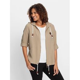 WITT WEIDEN Blusenjacke in beige | Gr.: 40