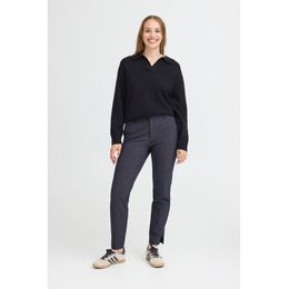 Pulz Hose PZBINDY Slim fit in Dark Sapphire Melange | Gr.: 36