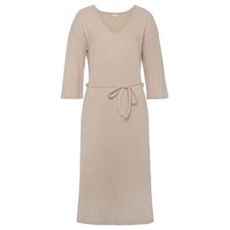 Lascana Strickkleid in sand-melange | Gr.: 36-38