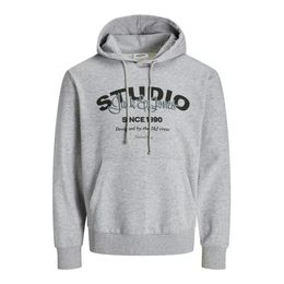 Jack & Jones Jack & Jones Hoodie 'Yuki' in grau | Gr.: S