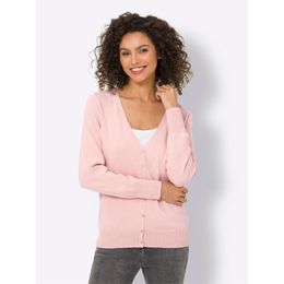 Heine Feinstrickjacke in hellros&eacute; | Gr.: 48