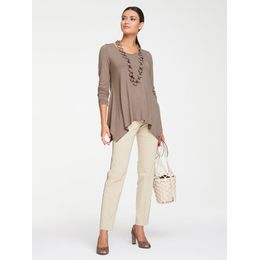 Heine Longshirt in taupe | Gr.: 46