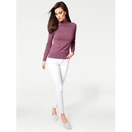 Heine Rollkragen-Pullover in mauve | Gr.: 42