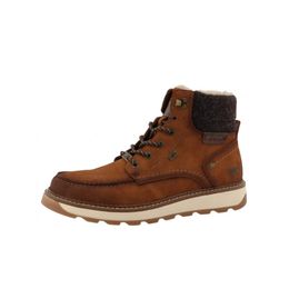 Mustang Shoes Schnürstiefel in Braun | Gr.: 46