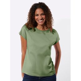 WITT WEIDEN 2er-Pack Shirts in eucalyptus + ecru | Gr.: 50