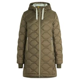 Cartoon Outdoorjacke mit Kapuze in Dusty Olive | Gr.: 46