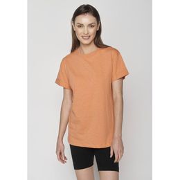 Greenbomb T-Shirt Basic in Pfirsich | Gr.: L