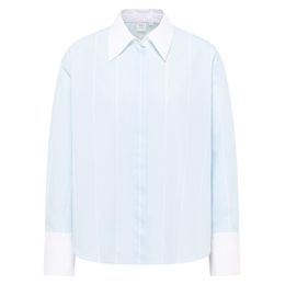 Eterna Bluse OVERSIZE FIT in himmelblau | Gr.: 34