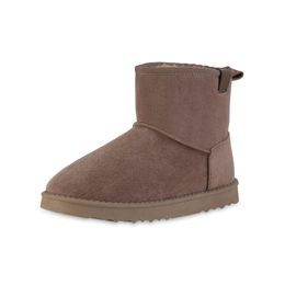 VAN HILL Winter Boots Anais in Khaki | Gr.: 39