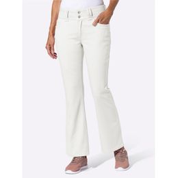 WITT WEIDEN Bootcut-Jeans in wei&szlig; | Gr.: 38