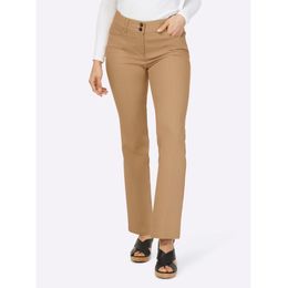Heine Bauchweg-Hose in camel | Gr.: 34