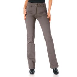 Heine Bauchweg-Hose in taupe | Gr.: 34