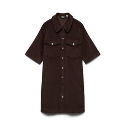 V&eacute;ro Moda Vero Moda Jeanskleid in Chocolate Torte | Gr.: XL