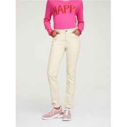 Heine Bauchweg-Jeans in ecru | Gr.: 21