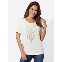 Sieh an! Kurzarmshirt in ecru-sesam | Gr.: 50