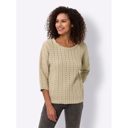 Heine Ajourpullover in sand | Gr.: 38