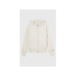 Champion Longsleeve Full Zip Hoodie Sweatshirt in Weiß9582 | Gr.: S