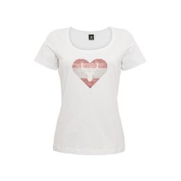 OS-Trachten T-Shirt 458061-2206-01 in weiß | Gr.: 3XL