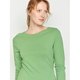Greenbomb Longsleeve Basic in Meerjungfrau Grün | Gr.: S