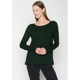 Greenbomb Longsleeve Basic in Dunkel Grün | Gr.: XL