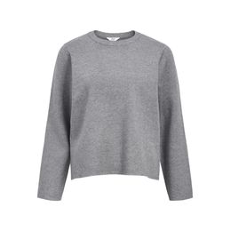 Object Strickpullover in Medium Grey Melange | Gr.: XS