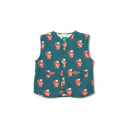 Little Green Radicals Mit Sherpa gefütterte Wendeweste in Blau | Gr.: 9-12 MONATE