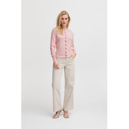 Pulz Strickjacke PZSARA Regular fit in Pink Lady Melange | Gr.: L