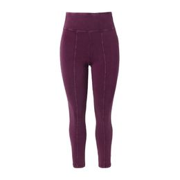 Ulla Popken Leggings in traubenrot | Gr.: 42-44