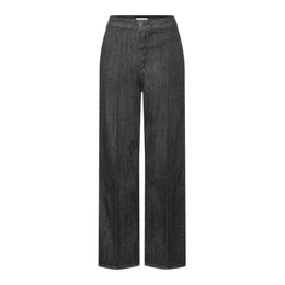 More & More More & More cleane, weite Jeans in dark grey denim | Gr.: 44