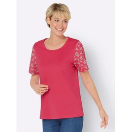 Sieh an! V-Shirt in pink | Gr.: 46