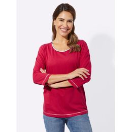 Sieh an! 3/4-Arm-Shirt in rot | Gr.: 52
