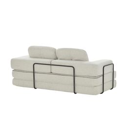 H&ouml;ffner Big Sofa vakuumiert Ladanie beige Ma&szlig;e (cm): B: 200 H: 62 T: 100.0 &raquo; H&ouml;ffner