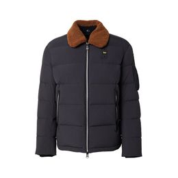 Blauer.USA Jacke 'REYNOLD' Herren Gr&ouml;&szlig;e S cognac / schwarz