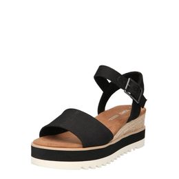 Toms Shoes Toms Sandals 'DIANA' female Black size 8