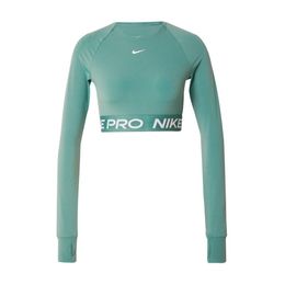 Nike Funktionsshirt 'PRO' Damen Gr&ouml;&szlig;e S gr&uuml;n / wei&szlig;
