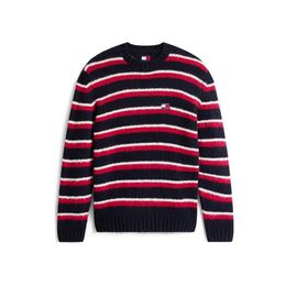 Tommy Jeans Pullover Herren Gr&ouml;&szlig;e L marine / rot / wei&szlig;