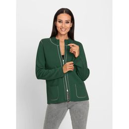 Heine Strickjacke in moos | Gr.: 36