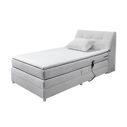 Ed Lifestyle Boxspringbett Toulouse Silver mit Motor ca. 120x200 cm