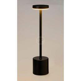 Koopman I. Tischlampe 8x34 cm schwarz