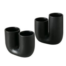 Roomio Vase Filicio schwarz 17 cm