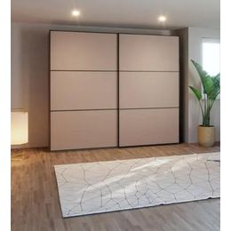 Jutzler Schwebet&uuml;renschrank Slideline Nnougat ca.252,8x220x65 cm