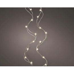 Kaemingk Micro LED Strangbeleuchtung Indoor silber/warmes weiss 95 cm