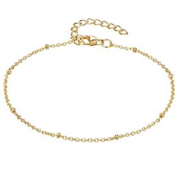 Lulu & Jane LULU & JANE Gliederarmband &raquo;AV234&laquo; gelbgold none Dezentes Damen-Armband