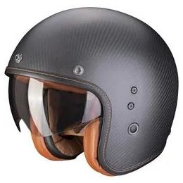 Scorpion Exo Belfast EVO Carbon Solid Jet-Helm Matt-Schwarz XS