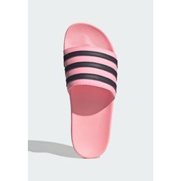 adidas originals Pantolette 'Adilette' Herren Größe 48.5/49 rosa / schwarz