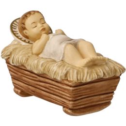 Krippenfigur Goebel "Krippenfiguren, Weihnachtsdeko", beige (bunt), B:3,5cm H:5cm, Steingut, Dekofiguren, Steingut, Figur - Jesuskind