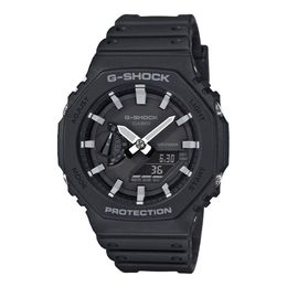Casio G-SHOCK Armbanduhr GA-2100-1A black/grey