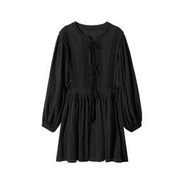 Mango Summer Dress 'Roman' female Black size XS